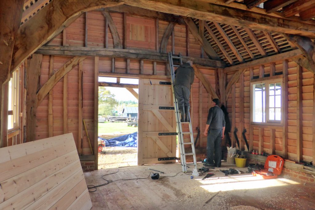 Shipwright school blog - the building is nearly complete - Buckler's ...