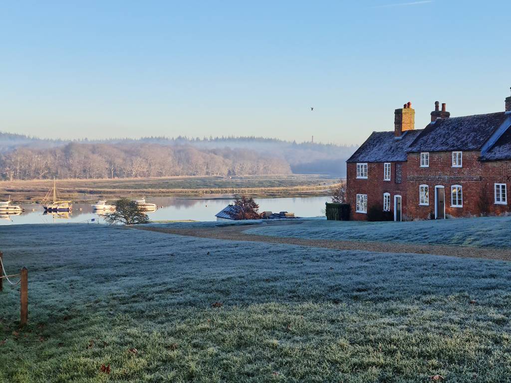 Riverside walk re-opens for winter strolls with a treat at the end ...